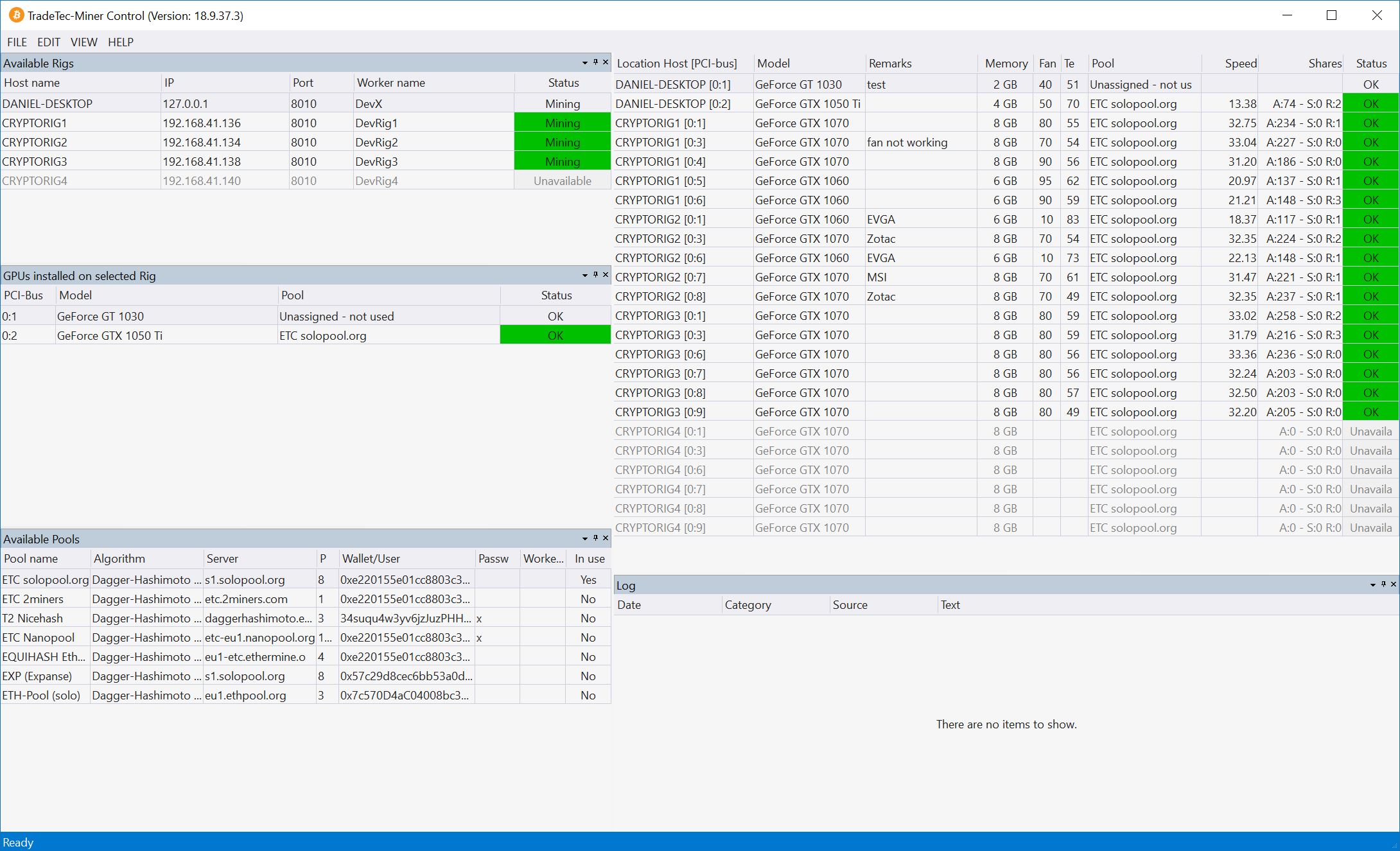 TT-Miner 2024.1.2 BLAKE3, KAWPOW, ETHASH, ETCHASH, EPIC, SHA512256D, SHA3D, ETI